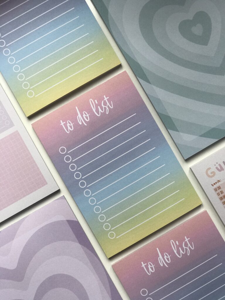Pastel Rainbow To Do List a6 - Lia Planner