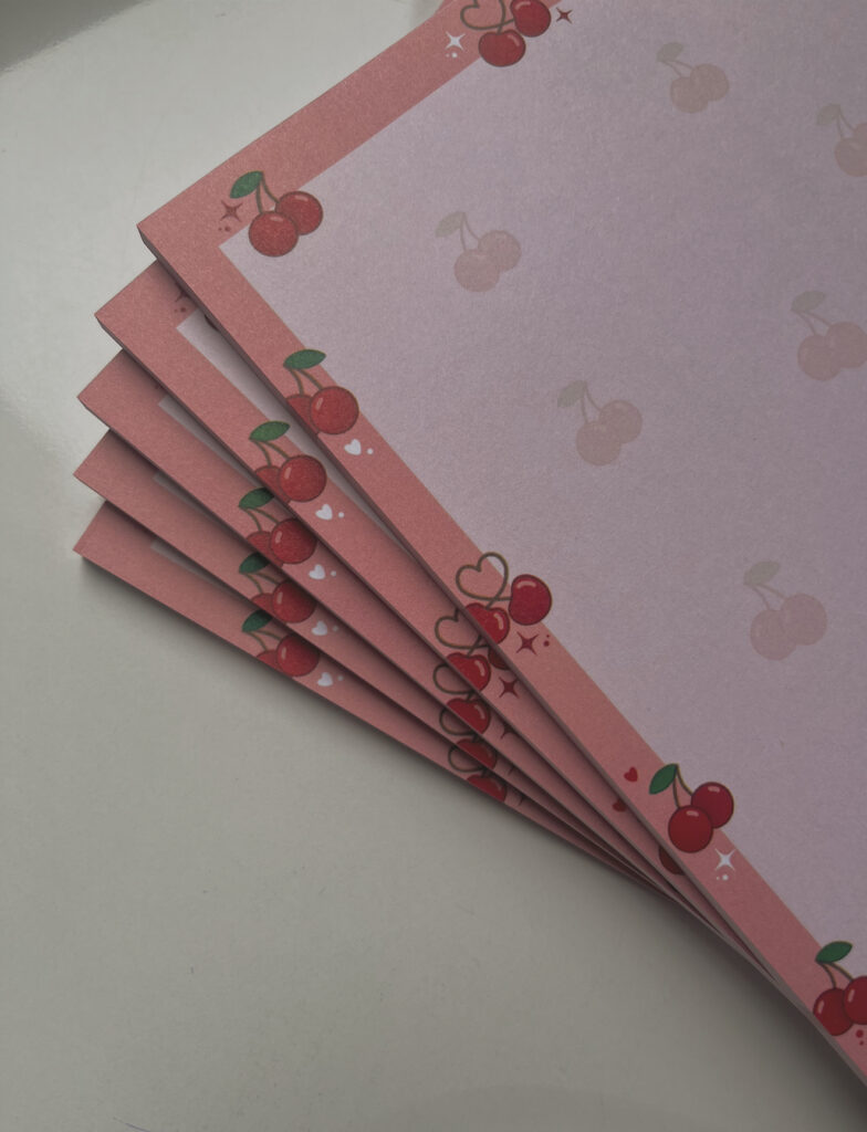 Cherry Notepad a5 - Lia Planner
