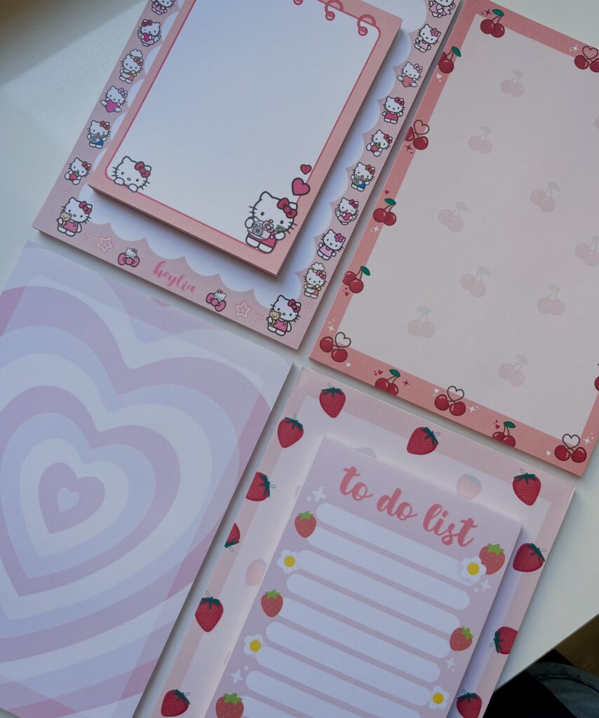 Hello Kitty A6 Notepad - Lia Planner